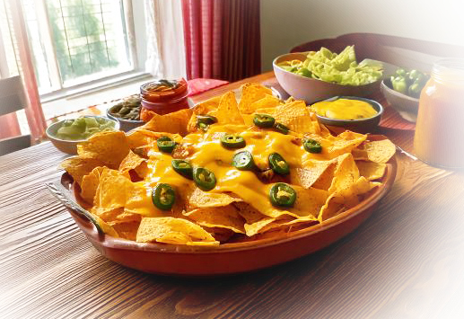 Nachos and cheese. A great snack - The Chilli Workshop